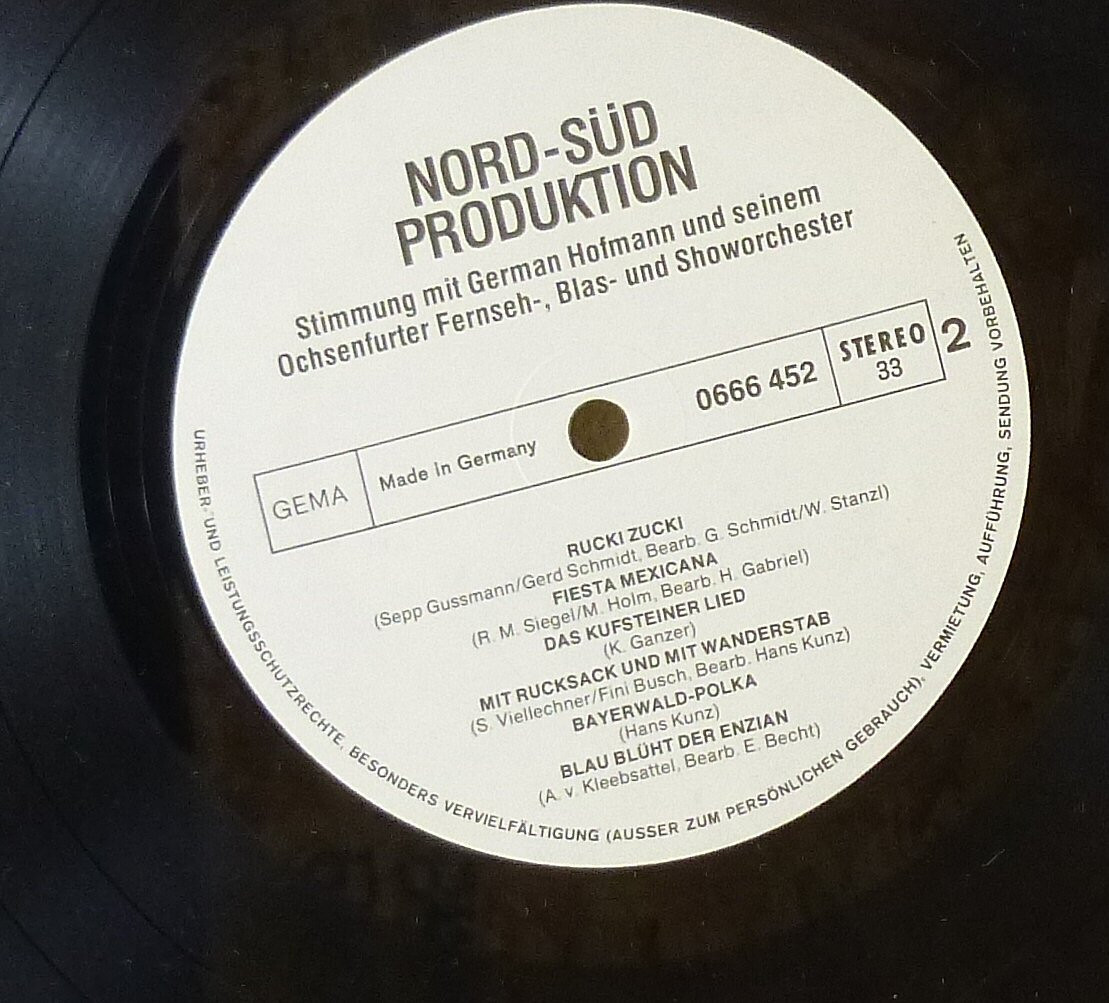 12'' LP Vinyl Stimmung With German Hoffman - R1052 B12 | eBay
