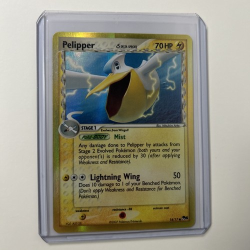 Pelipper 14/17 Holo Common 2007 POP Series 5 Pokémon Card Near Mint | eBay