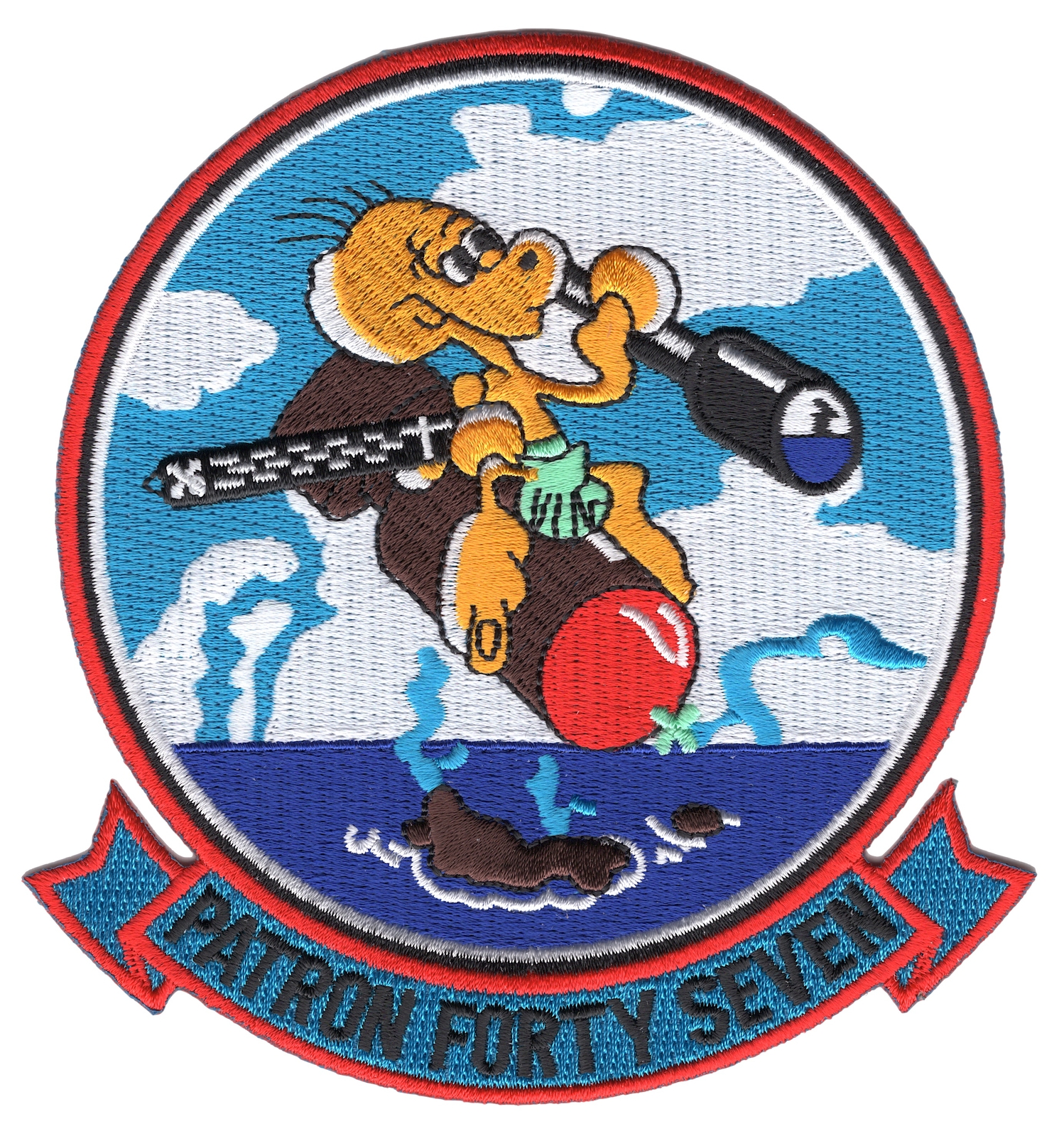 VP-47 PATRON Early US Navy Patrol Squadron Patch | eBay