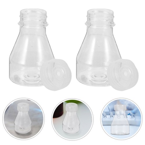 2 Pcs High Temperature Culture Bottle Cell Bottles Sample Containers | eBay