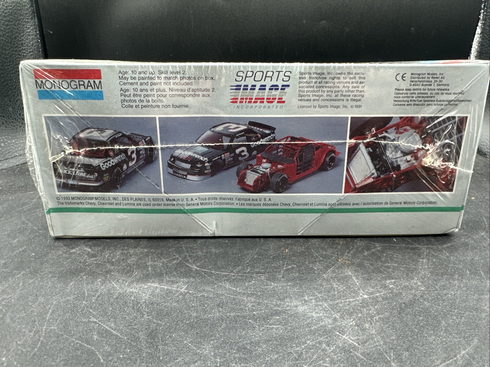 Monogram Dale Earnhardt Sr. #3 Goodwrench Lumina Kit #2927 Factory ...