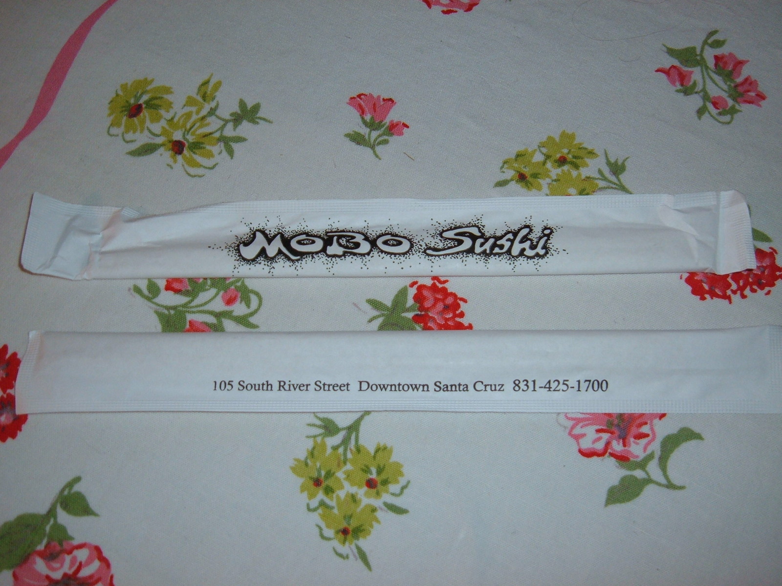 NIP MOBO SUSHI Santa Cruz CA Downtown River Street chopsticks Gr8 for a ...