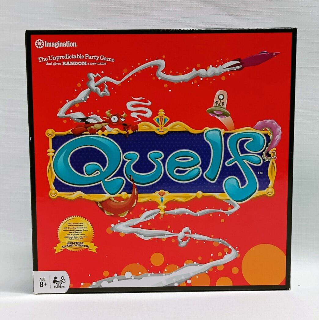 The Unpredictable Party Game - Quelf - Board Game - Complete | eBay