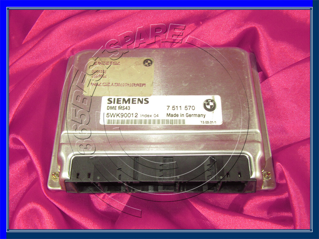 BMW Z3 3 5'ies E36 E46 E39 2.5i M54 ENGINE ECU CONTROL UNIT DME MS43 ...