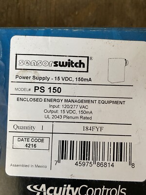 PS 150 POWER SUPPLY ACUITY | eBay