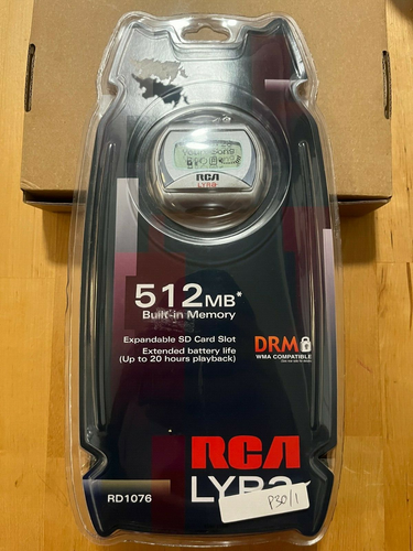 RCA Lyra RD1076, 512MB, Brand New & Sealed | eBay