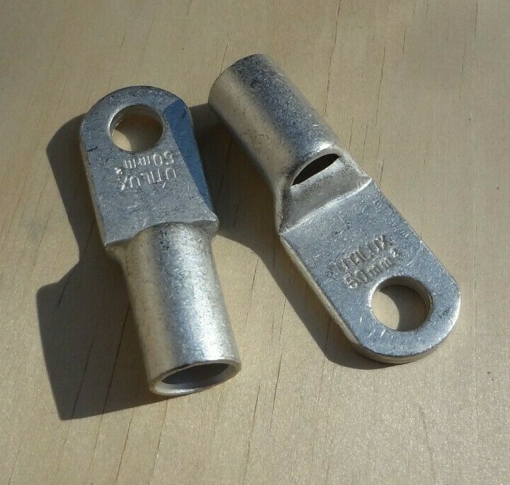 Utilux Lugs H1419/25 50mm2 M8 Uninsulated Box of 25 | eBay Australia