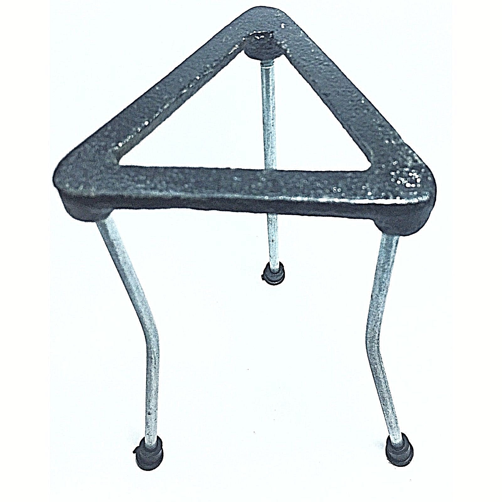 Cast Iron TRIPOD Stand, TRIANGULAR, 100 x 175mm, Laboratory Chemistry ...