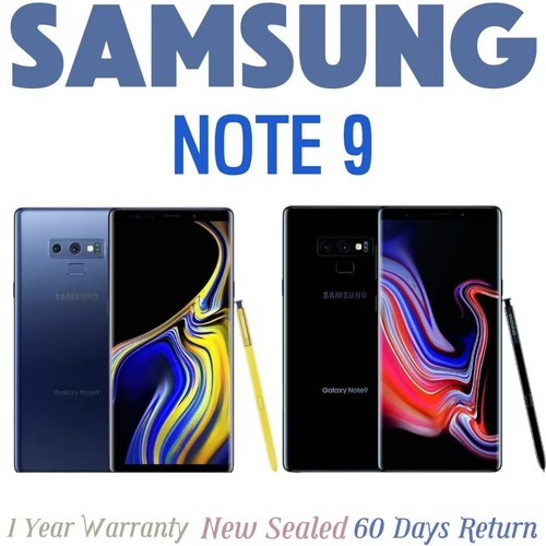 NEW Sealed Samsung Galaxy Note 9 SM-N960U 6+128GB GSM & CDMA Unlocked ...