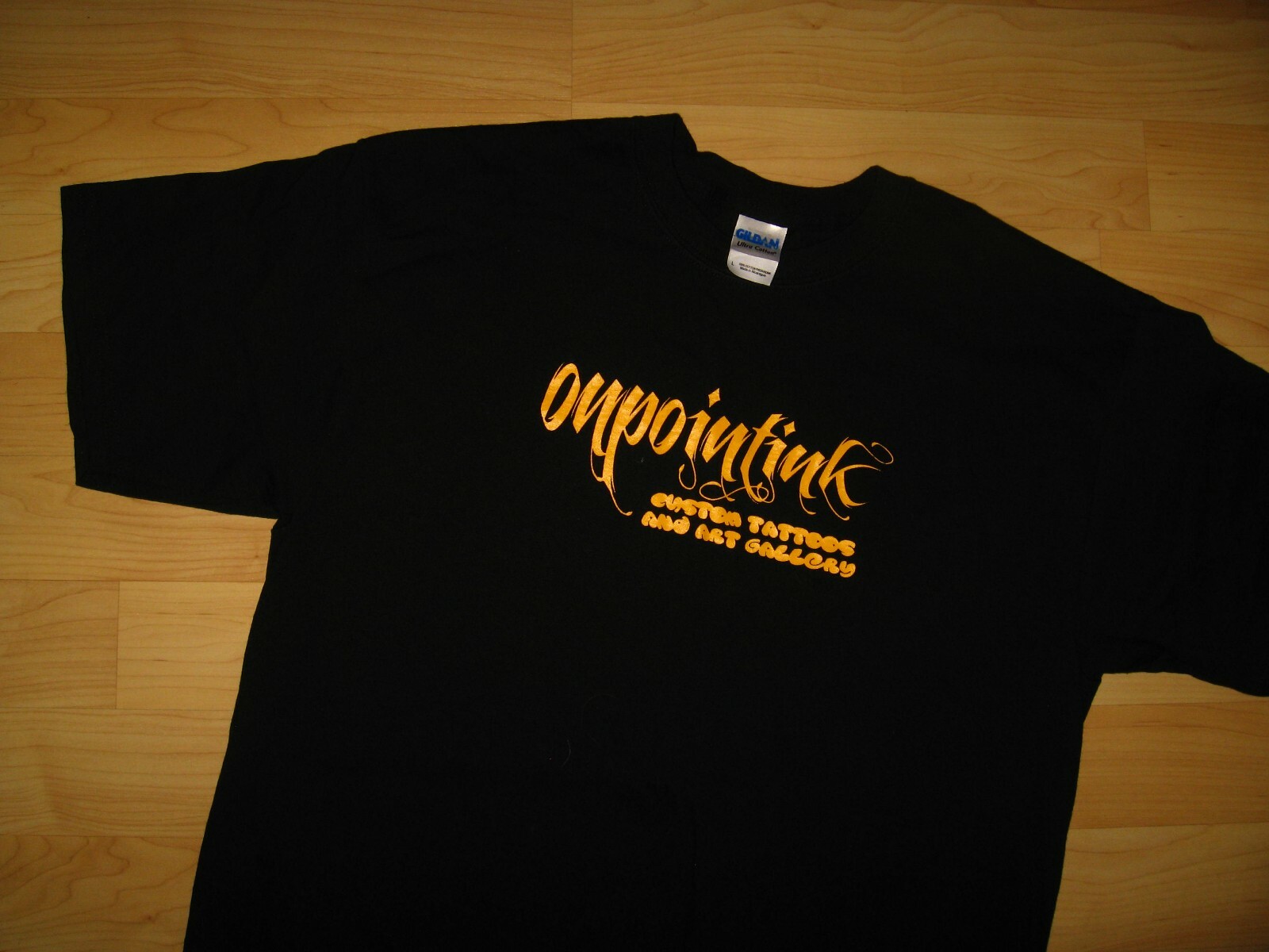 On Point Ink Custom Tattoos & Art Gallery T Shirt Large - Jacksonville ...