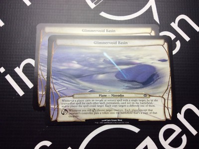 MTG Magic The Gathering Planechase - Glimmervoid Basin | eBay