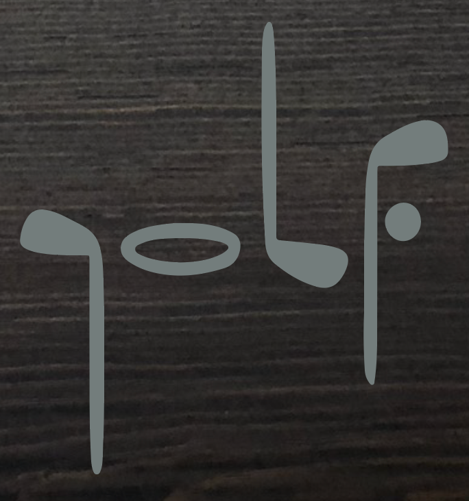 Golf Clubs Decal Sticker Hole in One Ball Putter Driver Irons Tiger ...