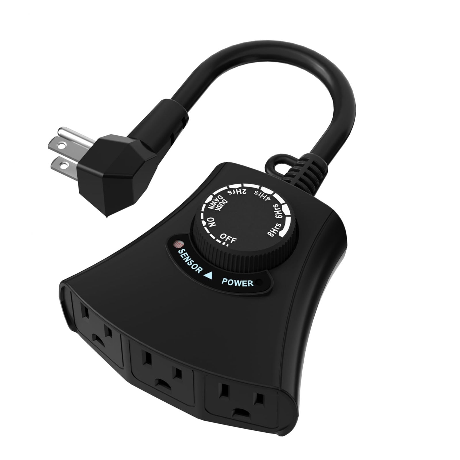 Outdoor Light Timer Waterproof, Weatherproof Photocell Dusk to Dawn ...