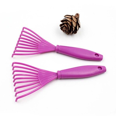 5pcs Handle Comb Cleaner Pet Brush Tweezers Plastic Curly Hair Comb ...