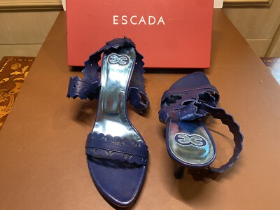 Escada Womens Heels sandals Size 10 US | eBay