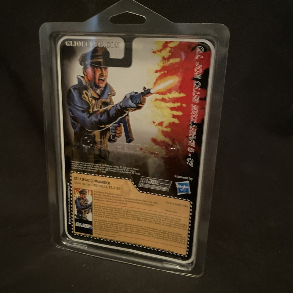 GI Joe Collectors Club FSS 5.0 General Flagg 2017 Convention New MOC | eBay