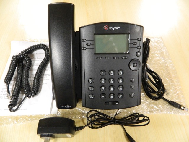 Polycom Vvx300 VoIP Business Media Phone 2201-46135-001 for sale online ...