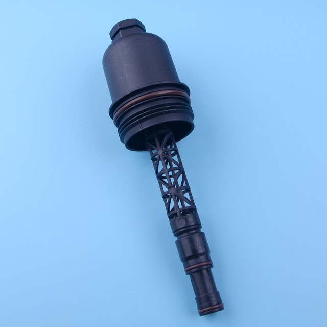 Black Oil Filter Housing Cap Fit for Mercedes W204 W212 C180 C200 C250 ...