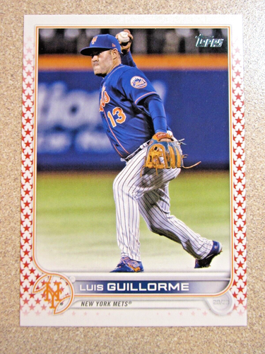 2022 TOPPS UPDATE #US107 LUIS GUILLORME INDEPENDENCE DAY 75/76 NEW YORK ...