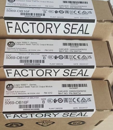 NEW AB 5069OB16F Allen-Bradley Compact 5000 Fast DC Output Module 5069 ...