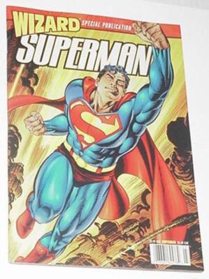 Wizard Special Edition Magazine Superman 1998 Tim Burton Nicolas Cage ...