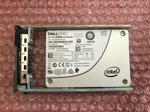 Dell T50k8 960gb TLC SATA SSD 2.5 Intel SSDSC2KB960G8R for sale online ...