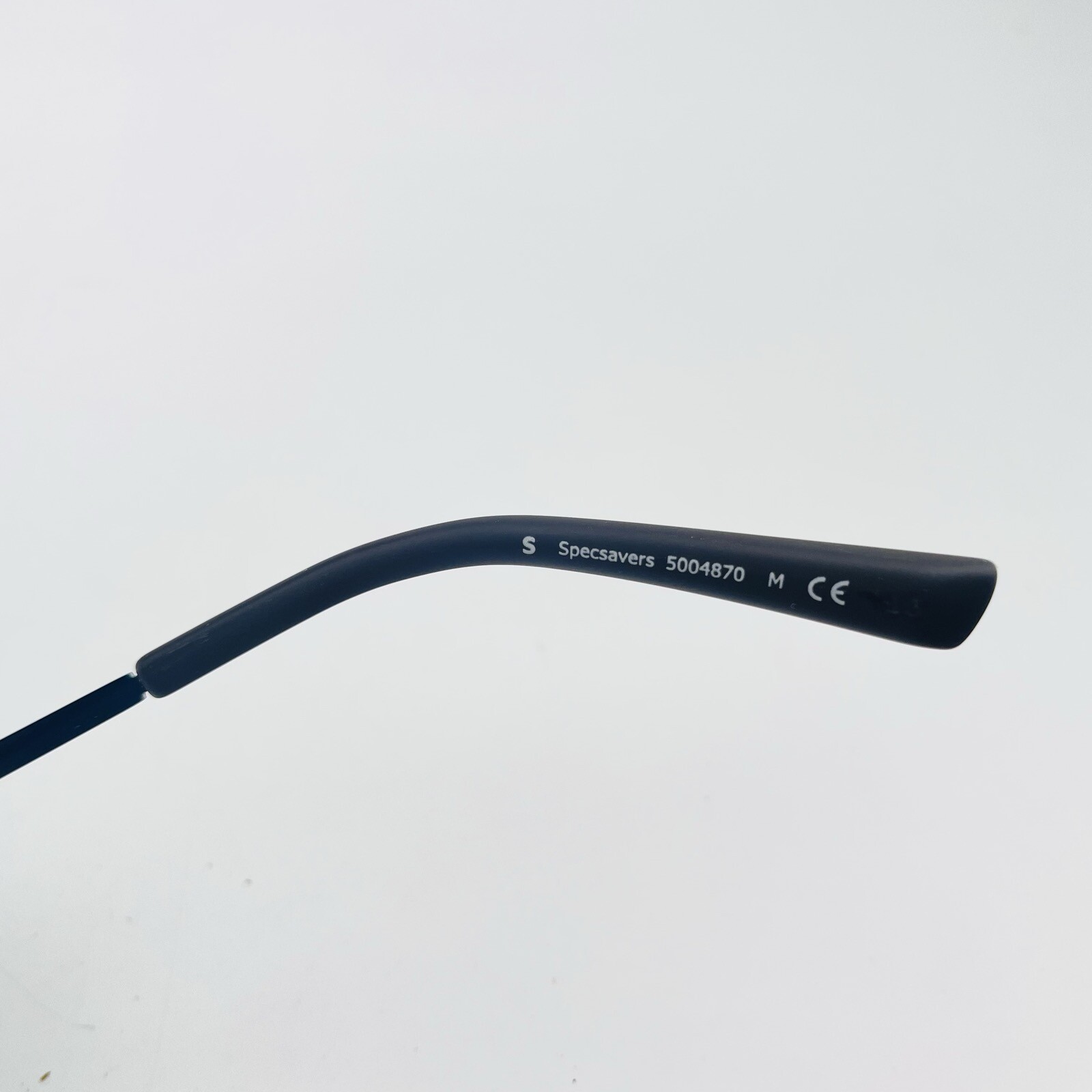 SPECSAVERS eyeglasses TEAL BLUE KEYHOLE SQUARE glasses frame MOD: AIDEN ...