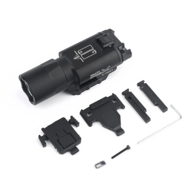 X300U 500LM LED Weapon Flashlight Gun 20mm Picatinny Rail Torch for ...