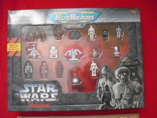 Star Wars Micro Machines Droids Boxed Set mini figures, Mint sealed New ...