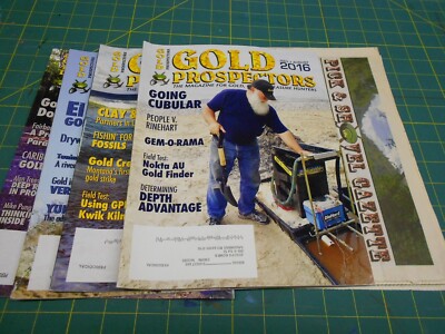 GPAA Gold Prospectors Magazine 2016-4 Back Issues 4 Back Issues Pick ...