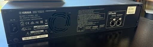 Yamaha tio1608-d Dante Stage Box | eBay