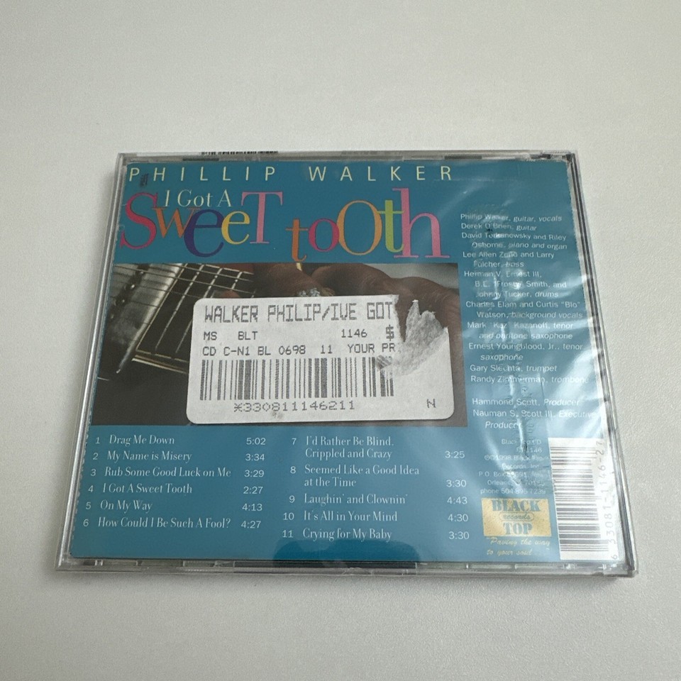 I Got a Sweet Tooth by Phillip Walker - New CD 633081114627 | eBay