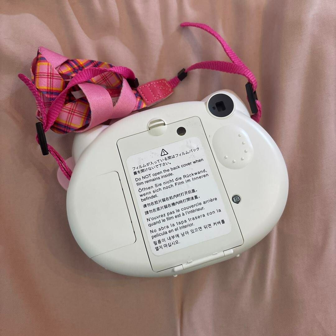 FUJIFILM Hello Kitty Fuji Instant Camera Kit Pink Cheki Instax Mini ...