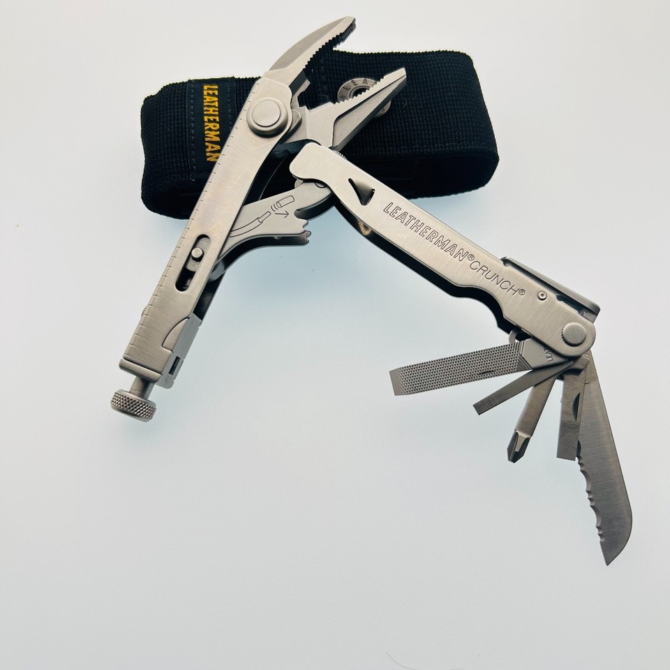 Leatherman Crunch - Locking Pliers Multi-Tool w/14 Functions (Discontinued) | eBay