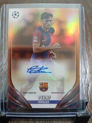 2023-24 Topps UEFA Club Competitions Pedri Auto /25 | eBay 2023-24 Topps UEFA Club Competitions Pedri Auto /25 | eBay