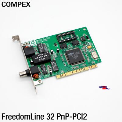 COMPEX FREEDOMLINE 32 PNP-PCI2 PCI BNC NETZWERKKARTE LAN CARD ETHERNET ...