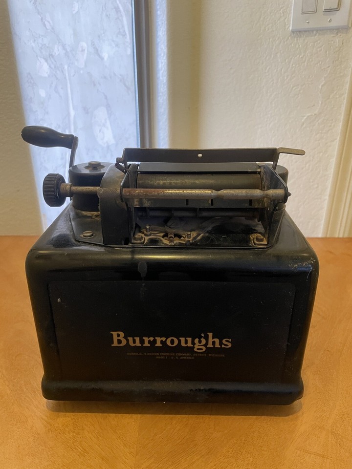 Burroughs Adding Machine | eBay