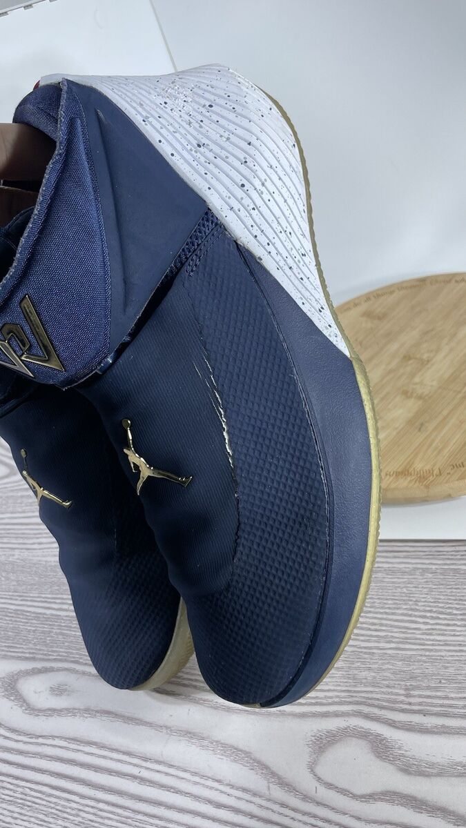 Nike Air Jordan Why Not Zer0.1 Westbrook Blue Gold White Nike Air Jordan Why Not Zer0.1 Westbrook Blue Gold White