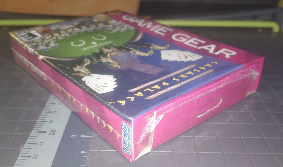 NEW Factory Sealed Caesars Palace Sega Game Gear 52145850095| eBay