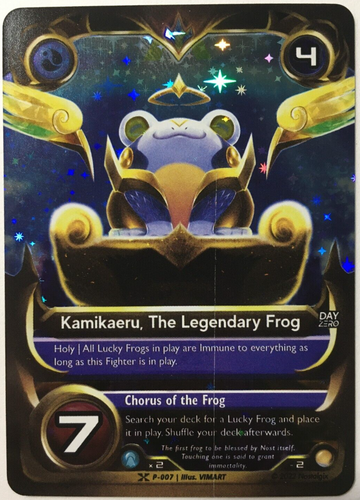 NOSTALGIX DAY ZERO KAMIKAERU, THE LEGENDARY FROG P-007 PROMO-DAMAGED ...