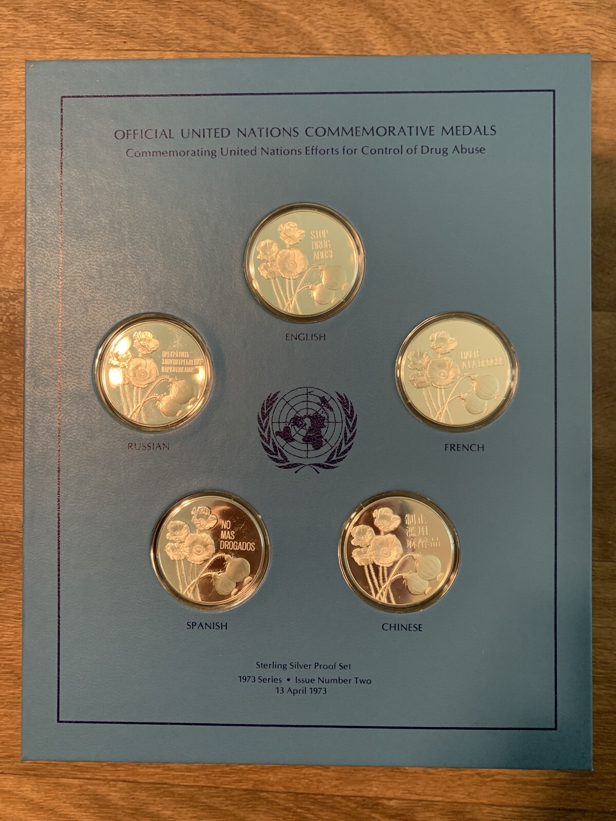 Official United Nations Commemorative Medals 1973 Series | eBay