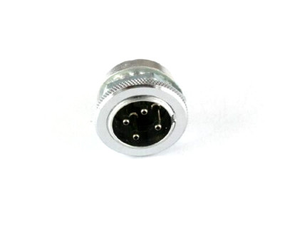 91PC4M 4-Pin Contact Male Panel Receptacle Microphone Connector Audio ...