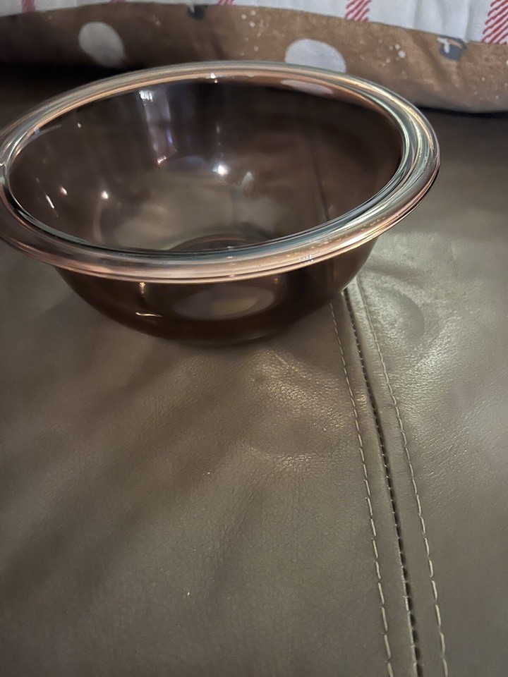 Vintage Pyrex Corning Vision Bowl Nesting 3q t& 1qt Cranberry Purple ...