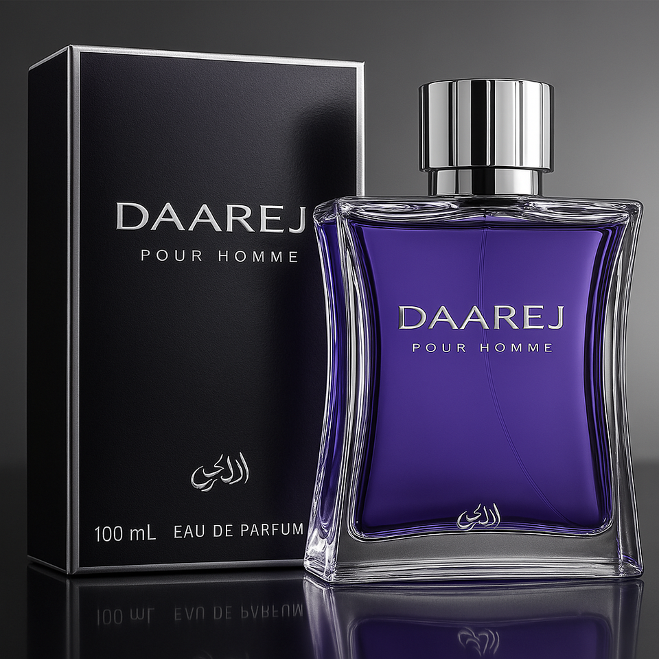 Rasasi Daarej Perfume for Men 3.33 oz (100ml) Eau De Parfum - Hawas ...