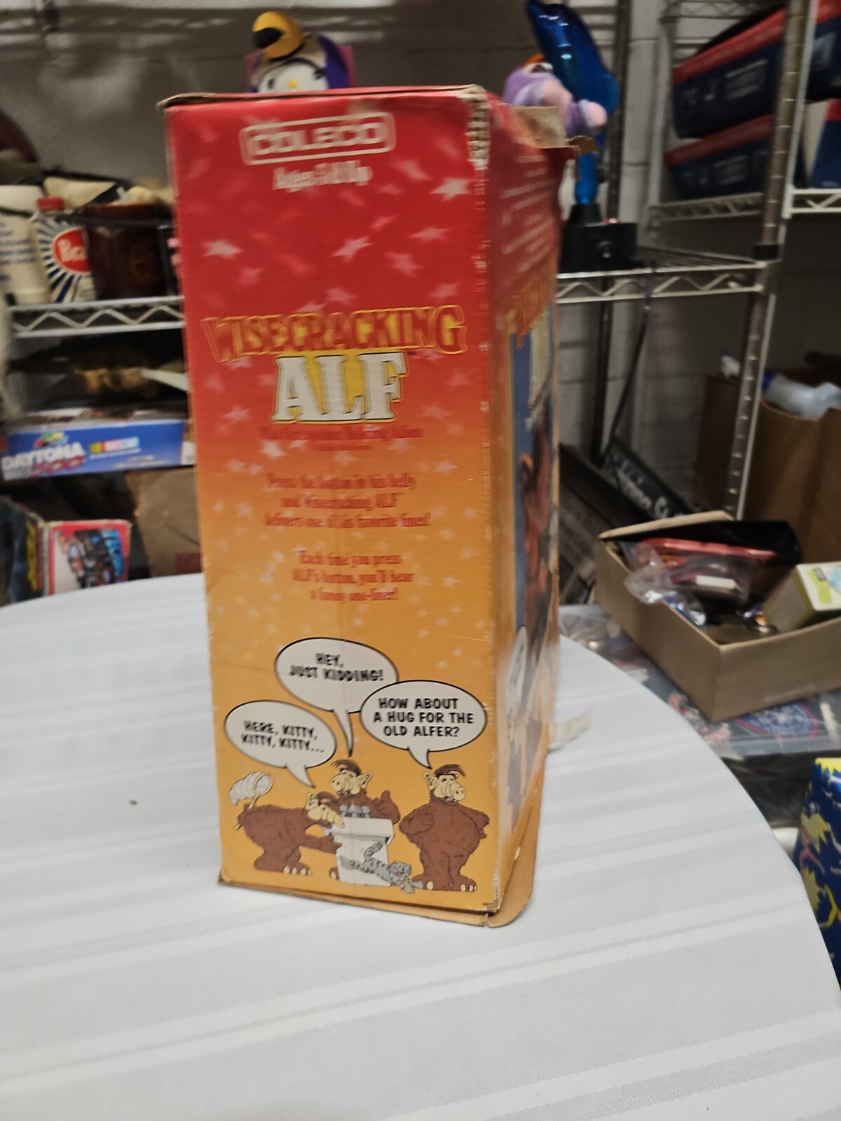 Coleco Wisecracking In Box ALF Alien Life Form 19” Plush Toy 1986 Not ...
