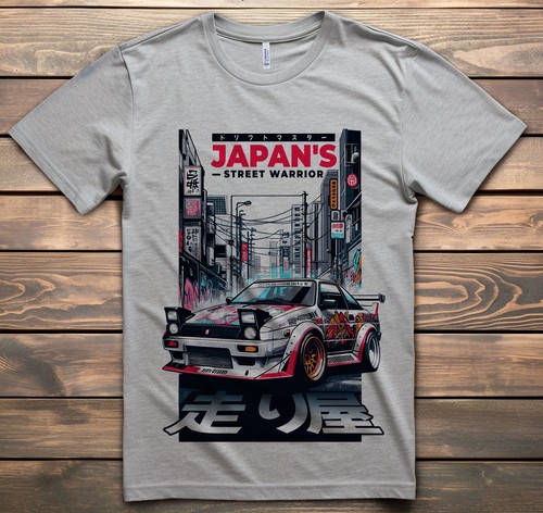 Tokyo Japan Street Warrior Racing Bella + Canvas T-Shirt | eBay UK
