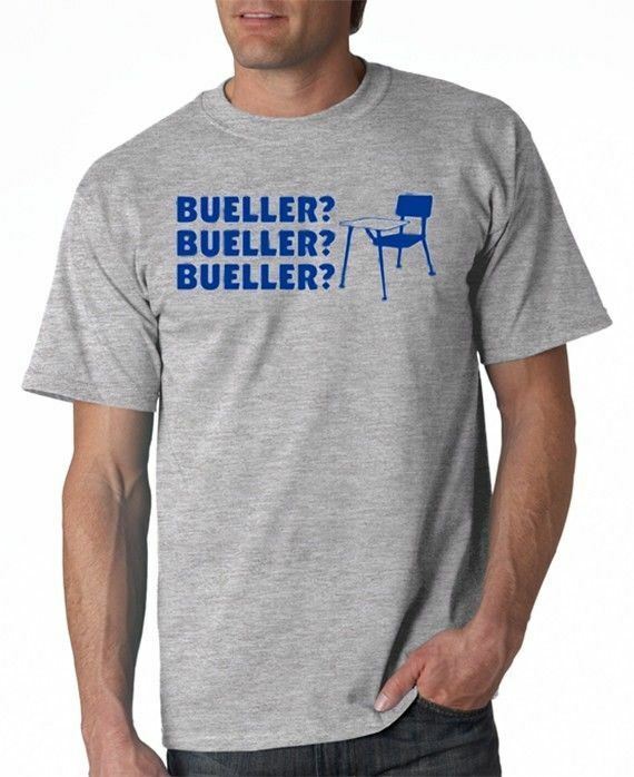Bueller Bueller Bueller T-shirt Ferris Movie S-3XL | eBay