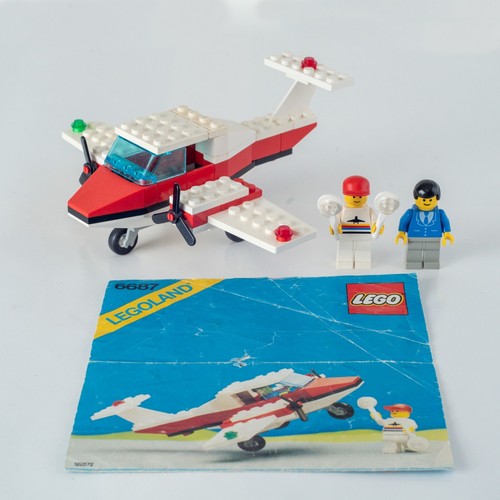 Lego 6687 Aereo da Turismo e Controllore Turbo Prop I Città Legoland ...