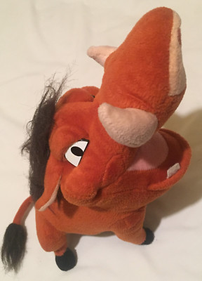 Disney Lion King PUMBA Plush Stuffed Wild Hog, Boar by: Applause about ...