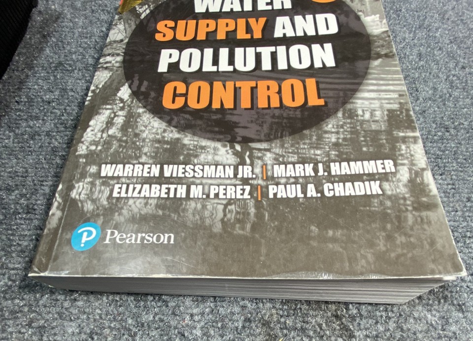 Water supply and Pollution Control - Paperback By Viessman Jr , Warren ...